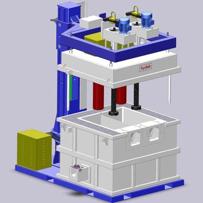 China In Line Rotary Degassing Equipment Aluminium Purification Box Type for sale
