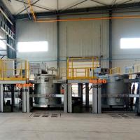 China 15T Rectangular Melting Furnace +10% 2 Rated Aluminium Liquid Pouring Amount for sale