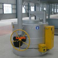 China 100kg 250kg 500kg 1T IGBT Electric Aluminum Melting Furnace Air Cooled for sale