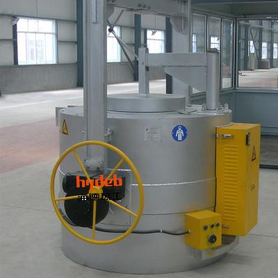 China 100kg 250kg 500kg 1T IGBT Electric Aluminum Melting Furnace Air Cooled for sale