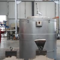 China Produce Ingots 200-1000kg Melting Aluminum Foundry Furnace PLC for sale