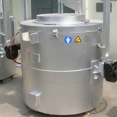 China PLC Controlled Aluminum Holding Furnace With Temperature Control Accuracy Of ±1°C for sale
