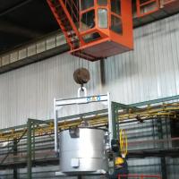 China PLC Control Aluminum Holding Furnace With Ceramic Fiber Insulation for sale