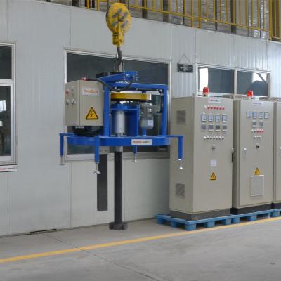 China 200KG Flux Injection Machine Aluminum Liquid Rotating / Degassing Machine for sale
