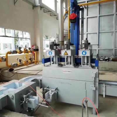 China Heat Treatment Furnace Aluminum Degassing Machine 40% 100 - 600rpm Rotor Spee for sale