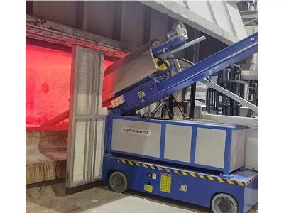 China Automatic Moveable Refining And Degassing Machine For Molten Aluminum Liquid for sale