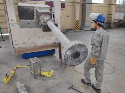 China Efficient Stainless Steel Rotary Degassing Unit For Aluminum Casting for sale