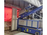 China Rotary Flux Injector Aluminum Degassing Machine with 0-500g/min Flux Feeder ≤5 Mm Granularity and 2.5KW Power Consumption for sale