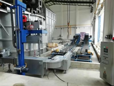 China 10t/h Inline Fixed Aluminum Liquid Degassing System 380V 3 Phase for sale