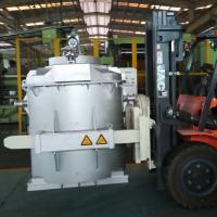 China 2000kg Capacity Molten Aluminum Transfer Ladle Smooth Surface Finish for sale