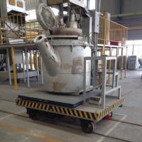 China Continuous Liquid Aluminum Ladle Forklift Type Heat Resistant for sale