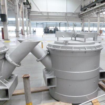 China Customizable Capacity Kg 500～3000 Molten Aluminum Transfer Ladles For Aluminum Production for sale