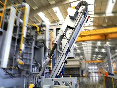 China Improves Aluminum Cleanliness — Rotary Flux Injector for sale