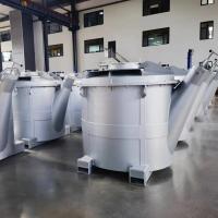 China Tilting Ladle Spout Molten Aluminum Transfer Ladles for 200KM Longest Transfer Distance and High Capacity for sale