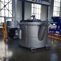 China 0.3-10 Tons Liquid Aluminum Pouring Ladle / Cast Aluminum Ladle / Pouring Ladle For Foundry for sale