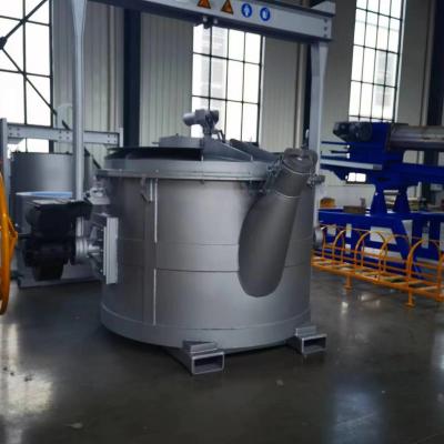 China Cylindrical Molten Aluminum Transfer Ladles with Customized Colour and Less Than 10℃/h Temperature Drop for sale