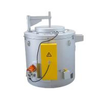 China Customized Temperature Range Efficiency Aluminum Melting Furnace With Air Cooled Cooling Method for sale