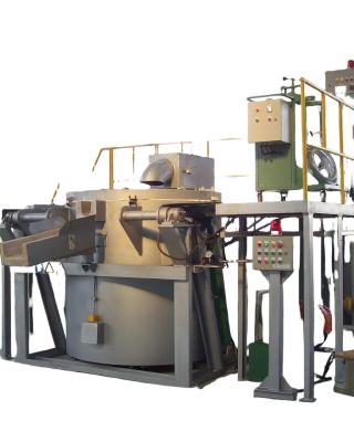 China Aluminum Crucible Furnace with 200-1200℃ Heat Temperature Alloy Casting for sale
