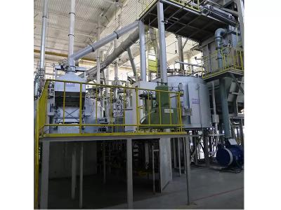 China 120L Purification Vacuum Flux Injection Machine With Argon Gas ≤10 Mesh Flux for sale