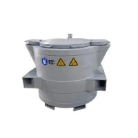 China 500-3000KG Aluminum Alloy Molten Aluminum Transfer Ladle Pot With Lid for sale
