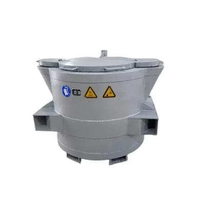China 500-3000KG Aluminum Alloy Molten Aluminum Transfer Ladle Pot With Lid for sale
