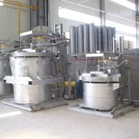 China Smooth Surface 500-3000L Molten Aluminum Transfer Ladles With Lid for sale