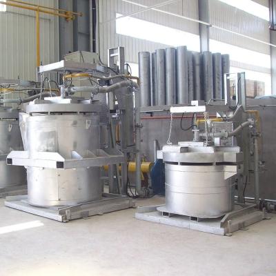 China Smooth Surface 500-3000L Molten Aluminum Transfer Ladles With Lid for sale