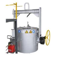 China Advanced Aluminum Melting Furnace With Customized Melting Time And PLC Control System for sale