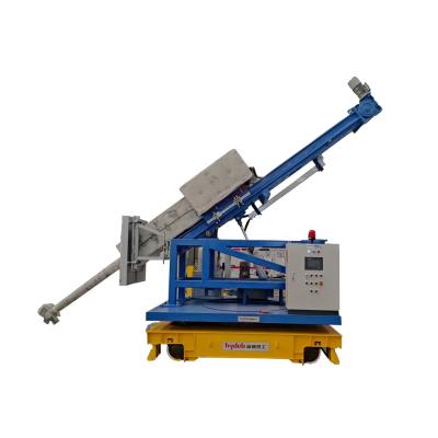 China Temperature Resistant PLC Controlled Air Cooled Industrial Aluminum Melting Furnace for sale