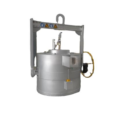 China AC220V/380V Aluminum Melting Furnace With Customized Power Consumption And Melting Time for sale
