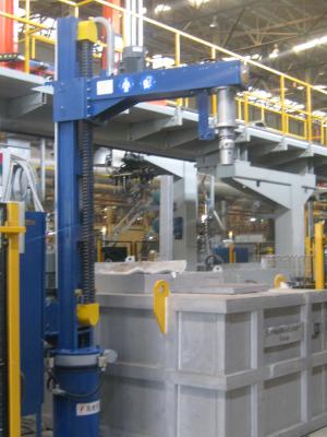 China PLC Controlled Box Type In-line Rotary Degassing Unit For Superior Degassing Performance for sale