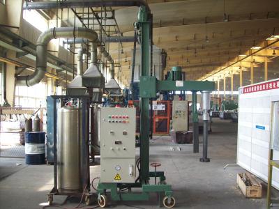 China Adjustable Aluminum Degassing Machine For Production Refined Flux Powder Spraying Amount Of 0-350 G/min for sale