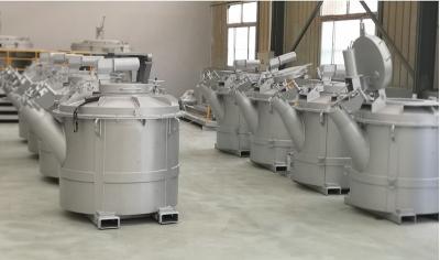 China Industrial Molten Aluminum Transfer Ladles With ≤15C/H Natural Temperature Drop C/H And 1000KG Capacity for sale