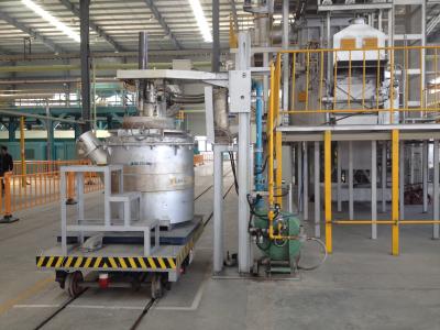 China Smooth Surface Finish Molten Aluminum Transfer Ladles For Temperature Molten Metal Transfer Operations for sale