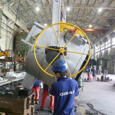 China Industrial Grade Molten Aluminum Transfer Ladles 1000KG Capacity Surface Temperature Rise ≤50 for sale