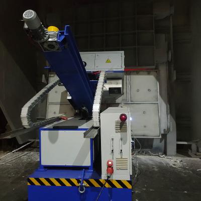 China Advanced Rotary Flux Injector Molten Aluminum Degassing Machine with 500 RPM Rotor Speed 1000 L/h Max Flow Rate and 0-500g/min Flux Feeder for sale