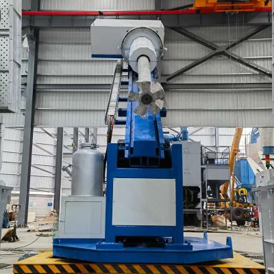China Fluxing Size Less Than 5 Mm Aluminum Degassing Machine With Inert Gases Purity N2 for sale