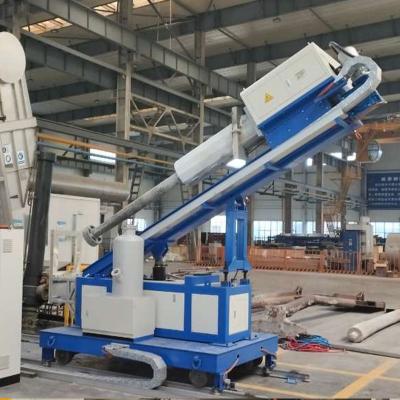 China Three Phase Four Wire Refining Equipment In Front Of Furnace For Fluxing Size Less Than 5 Mm High Durability for sale