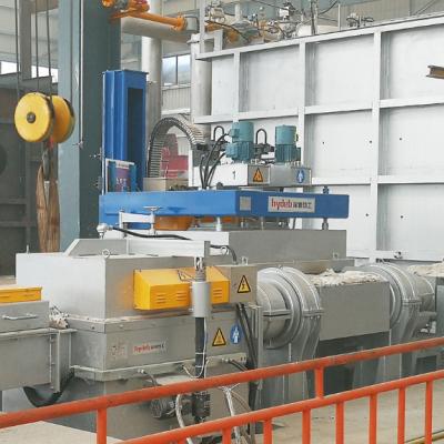 China Customize Machine Size  Rotary Degassing Unit With Lifted By Crane Improve Efficiency for sale