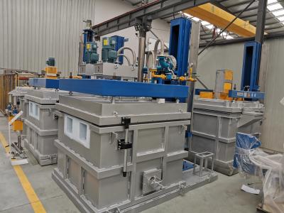China In line Rotary Degassing Unit for Aluminum Melt 0 1200°C Temperature Range Dimensions 1200×800×1500mm High efficiency Gas Removal Durable Steel Construction for sale