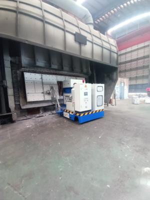 China Air Cylinder Lifting Power and 4kW Total Power for Improved molten Aluminum degassing machine Performance for sale