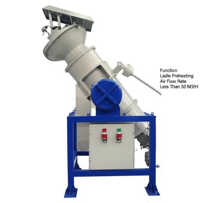 China Customizable Ladle Preheater For Transfer Ladles Function Ladle Preheating Air Flow Rate Less Than 50 M3/H for sale