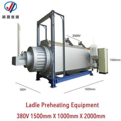 China Customizable Ladle Preheating Equipment for Energy-Saving Preheating 380V 1500mm X 1000mm X 2000mm for sale