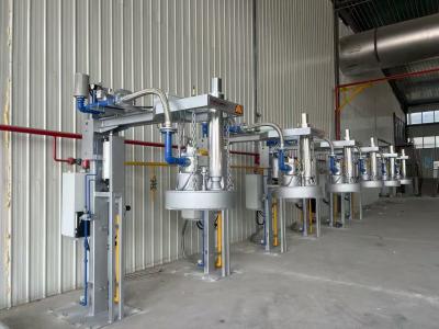 China Fired Adjustable Ladle Preheating Equipment with Water Cooling System and Electricity Fuse Sorce for sale