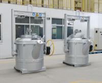 China Corrosion Resistant Molten Aluminum Transfer Ladles 1200 KG for High Capacity Transfer for sale