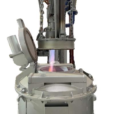 China Compact Ladle Preheater with 1.6*1*2.8m Design and Up To 50 Tons Heating Capacity in Iron Grey for sale