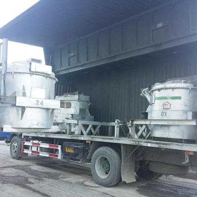 China 1200 KG Molten Aluminum Transfer Ladles with Ladle Tilt Angle 0-45° and Distance Within 1000M for sale