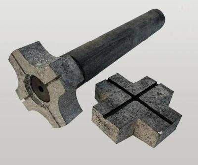 China Graphite Rotor Shaft for Rotary Flux Injector with High-Temperature Resistance Thermal Shock Resistance and Self-Lubrication for sale
