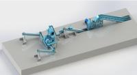 China Recycled Aluminum Production Line with Scrap Collection Sorting Delacquering and Molten Metal Filtration for sale
