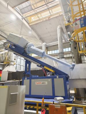 China Graphite Rotor Shaft Rotary Flux Injector for Hydrogen Removal with Adjustable Degassing Time for sale